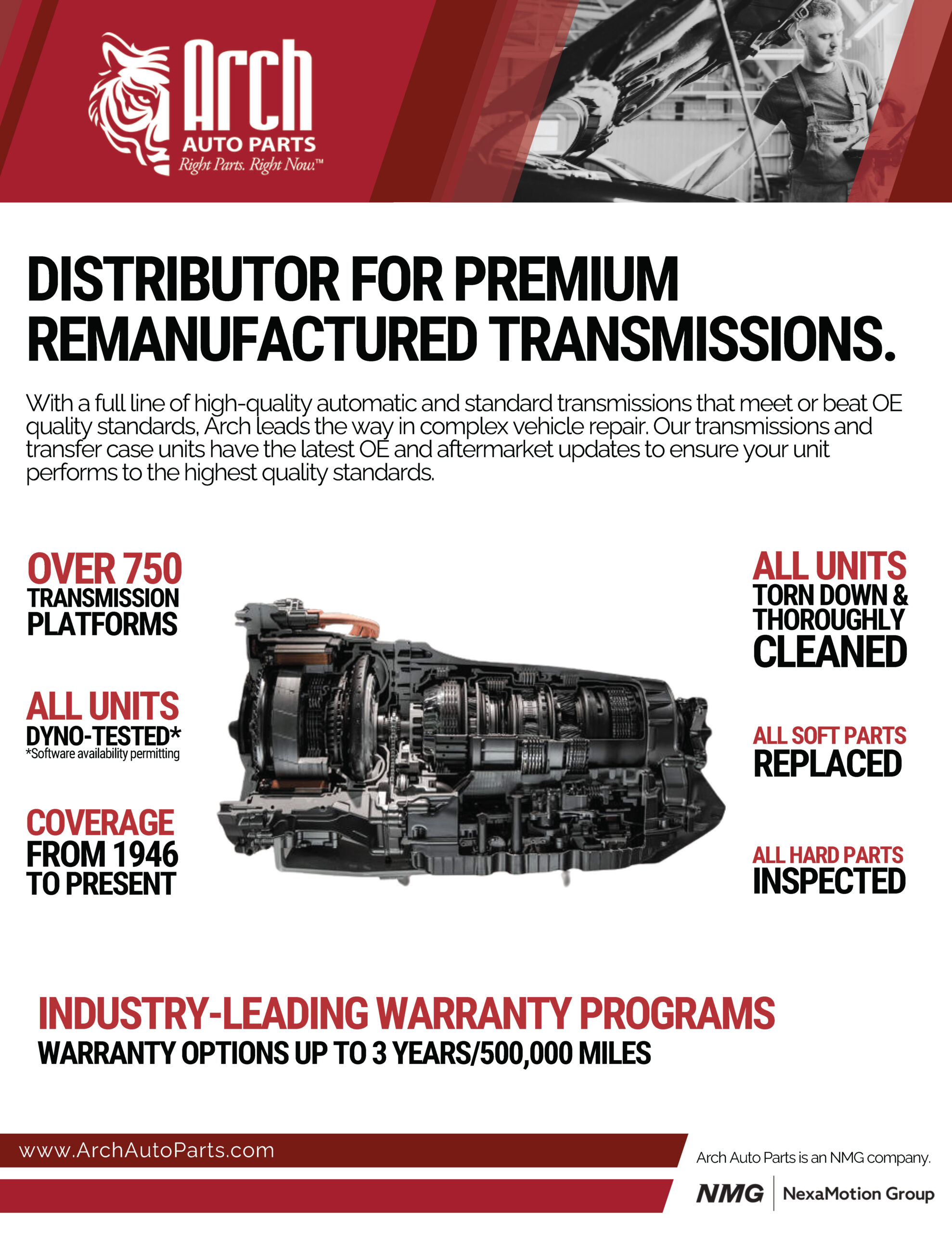 Unmatched Quality: Discover Arch’s Line of Remanufactured Transmissions ...